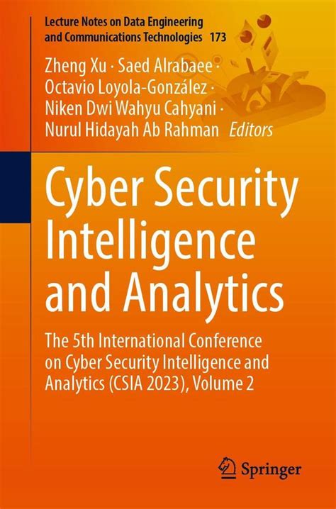 Cyber Security Intelligence And Analytics Buch Jpc