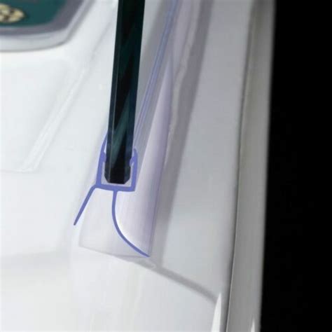 Shower Glass Door Plastic Seal For 5 6mm Glass 18mm Gap Shower Cubicle