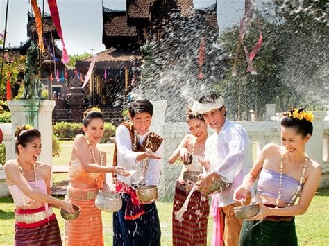 Tradidtional Laos New Year Boun Pi Mai