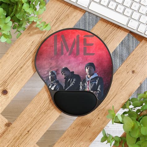 Ime Mouse Pad With Wrist Rest Cportmedia