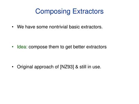 Ppt Randomness Extractors And Their Many Guises Powerpoint Presentation