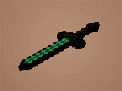 Diamond Sword Minecraft Png