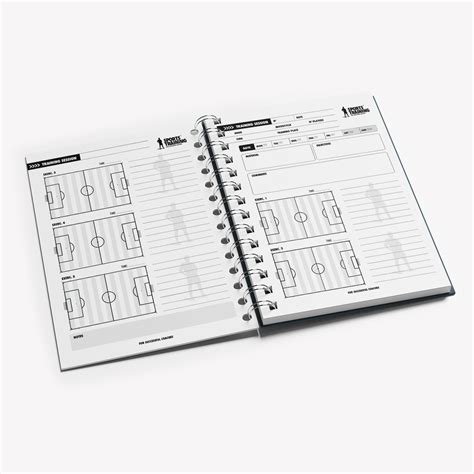 Training Notebook Football Tactical Board Sportstraining