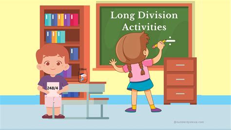 8 Activities For Teaching Long Division In A Fun Way Number Dyslexia