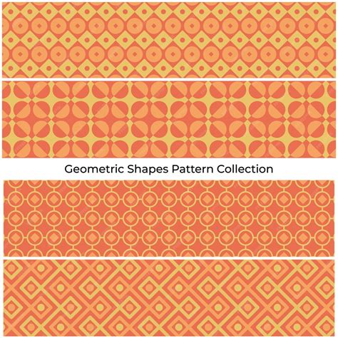 Premium Vector Geometric Shapes Pattern Collection