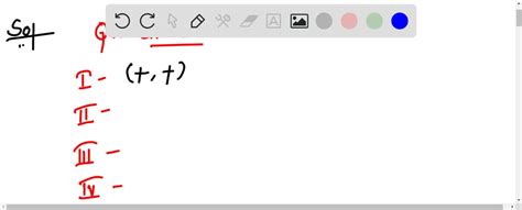 SOLVED Identify The Quadrant In Which The Given Point Is Located