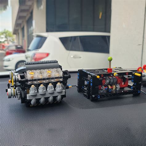 V8 Engine With Gearbox Tech Engine Model Lesdiy