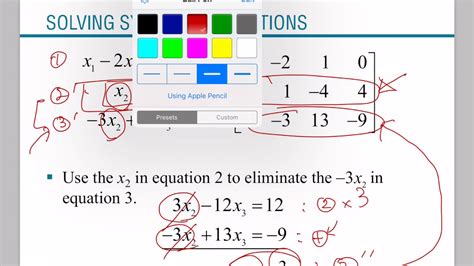 Linear Algebra Lecture 02 170307 Youtube