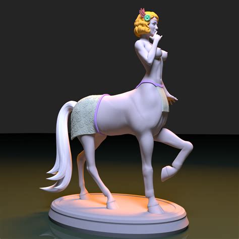 ♀️ Beautiful Female Centaur・ Stl File For ・cults