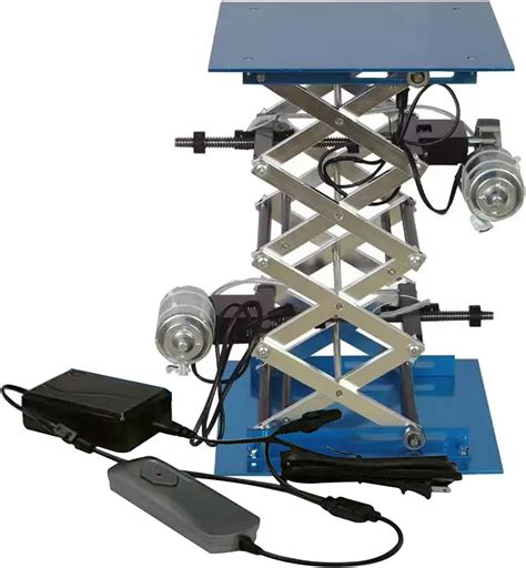 Unanbor Small Electric Lift Table Laboratory Lift 40kg 88lb High Load