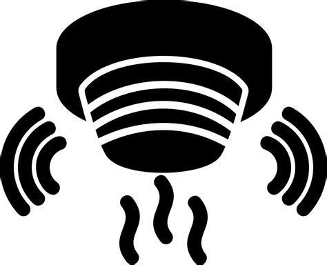 Smoke Detector Vector Icon 21066863 Vector Art At Vecteezy
