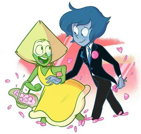 Peridot And Lapis Lazuli Lapidot Steven Universe Steven Universe