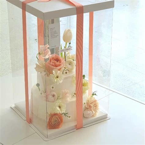 생화 케이크 디자인 광명 케이크 네이버 블로그
