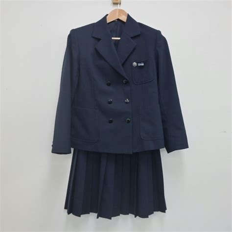 【中古制服】兵庫県 兵庫高等学校 女子制服 4点（ブレザー・スカート）sf021707【リサイクル学生服】 中古制服通販パレイド