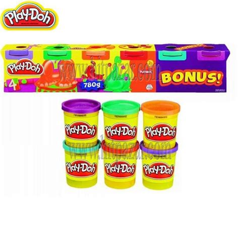 Play - Doh Плейдо: 4+2 Кофички с пластелин Primary Colors - Онлайн мол ...