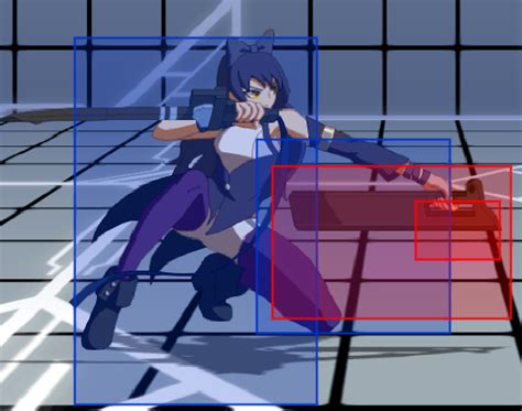 File BBTAG Blake A Hitbox Png Dustloop Wiki
