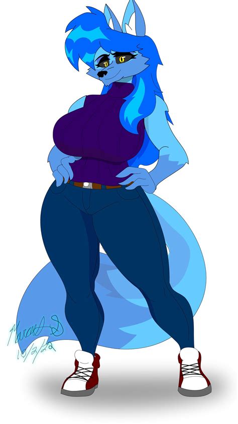 Erica The Wolf Oc Art By Me Rfurry