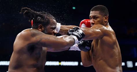 Anthony Joshua Vs Jermaine Franklin LIVE Result Highlights And Scorecards As AJ Wins