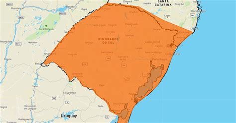 Inmet Emite Alerta Para Risco De Tempestade No Rs Entre A Tarde Desta