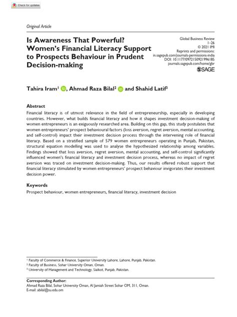 x1 y 3 is awareness that powerful women s financial literacy support to prospects