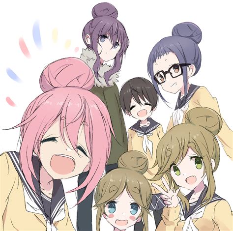 Safebooru 6girls D Alternate Hairstyle Black Hair Blonde Hair Blue