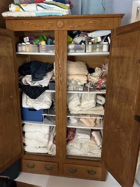 Living Large In A Small House Llc Turning An Antique Armoire Into