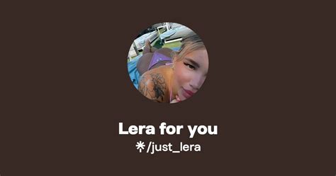 Lera For You Find Lera For You Onlyfans Linktree