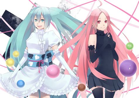 Hatsune Miku And Sf A2 Miki Vocaloid Drawn By Sougishiego Danbooru