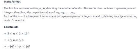 C Hackerrank Maximum Disjoint Subtree Product Code Review Stack