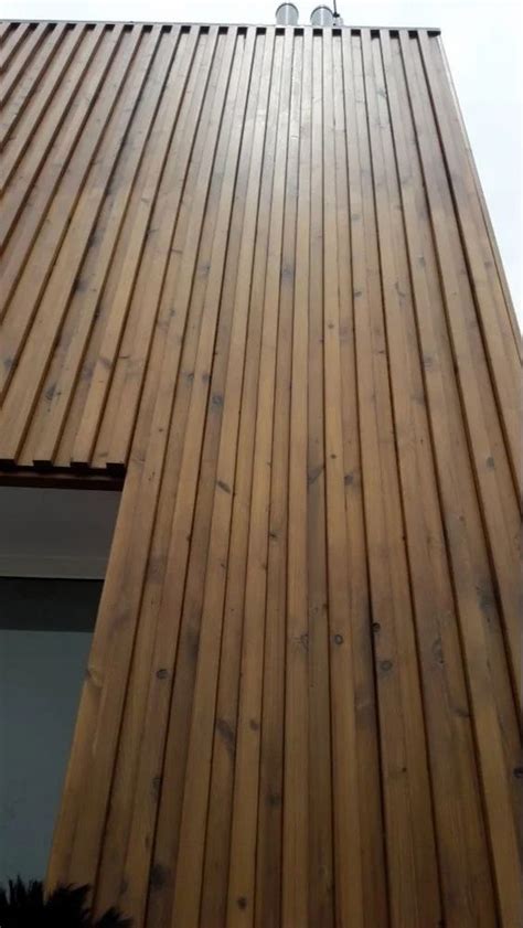 Thrmopine Wood Cladding At ₹ 320sq Ft Thermo Pine Wood Cladding In