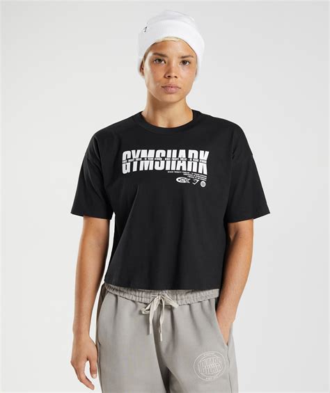Gymshark Gs10 Year Midi Top Black Gymshark