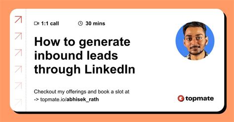 Abhisek Rath On Linkedin How To Generate Inbound Leads Through