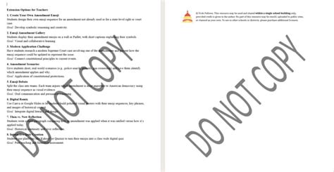 Amendment Emoji Quiz Interactive Us Constitution Activity Tpt