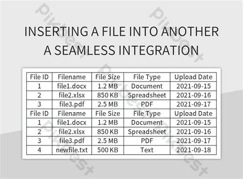 How To Seamlessly Integrate A File Into Another Excel Template Free