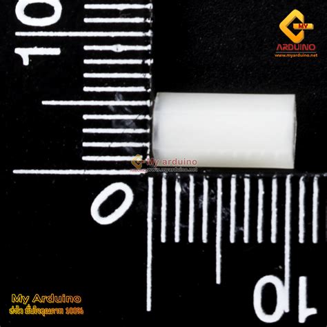 น็อต พลาสติกไนลอน Nut Nylon M25 10mm เสารอง Pcb ไนล่อน น็อตไนลอน จำนวน