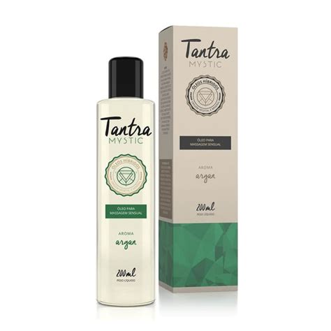Óleo para Massagem A Sós Tantra Mystic Argan Beleza na Web