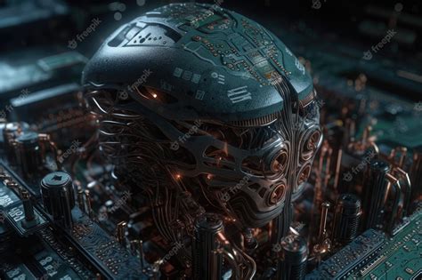 Premium Ai Image Ai Communication Network Artificial Intelligence Data Mining Deep Learning