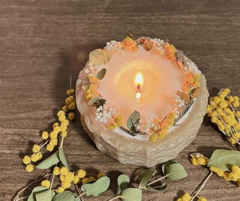 春らしいキャンドル、version Up キャンドル作家akari┊︎chill Candle Ay 〈キャンドル作りの記録〉