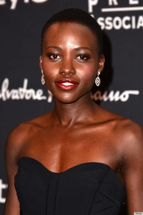 Lupita Nyongos 11 Loveliest Lipstick Looks So Far Photos Huffpost