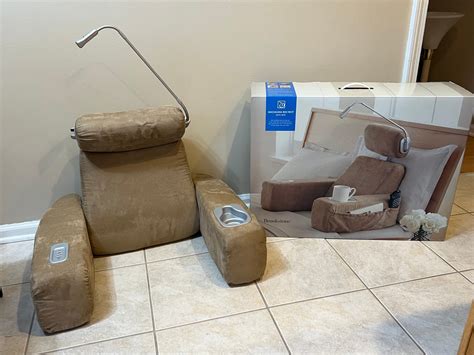Brookestone Massaging Bed Rest With Original Box 2029258