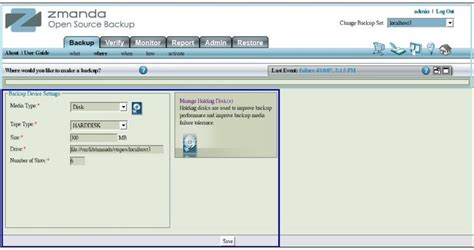 Backupwhere Zmanda Documentation Wiki
