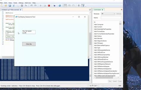 handling powershell events youtube
