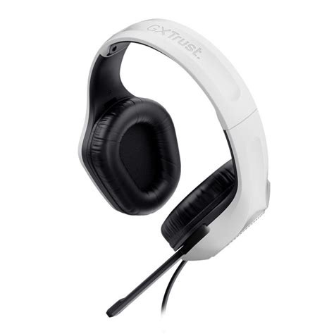 Headset Gamer Trust Zirox Drivers 50mm Branco T25147 Pichau
