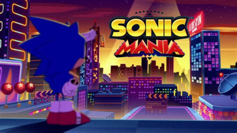 Sonic Mania Opening Anime Youtube