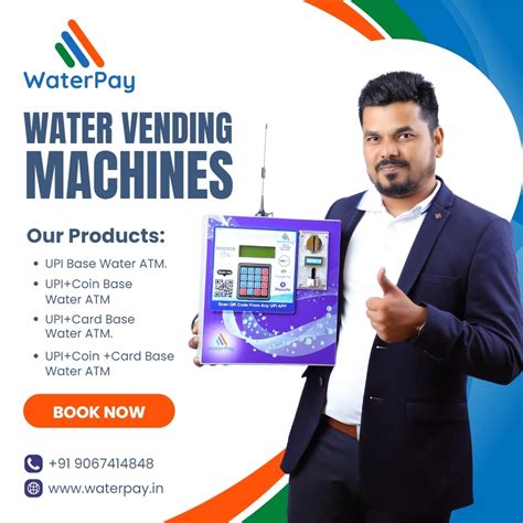 Upi Qr Based Water Atm Machine Manufacturer In India