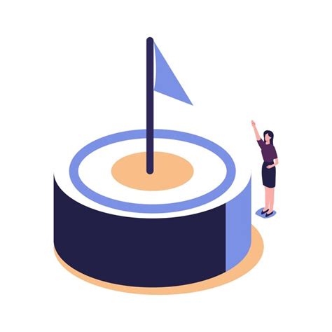 Premium Vector Aimed At A Goal Increase Motivation A Way To Achieve A