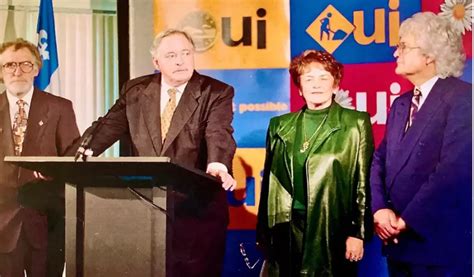 Parizeau Et Sa Déclaration Historique Le Soir Gaspésie