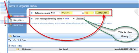 How To Organize Your Microsoft Outlook Inbox Using Color