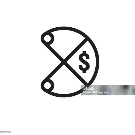 美元減少圖示貨幣上升下降符號商業剪刀削減成本削減圖示在白色的背景向量插圖向量圖形及更多低圖片 低 價格 削減 Istock