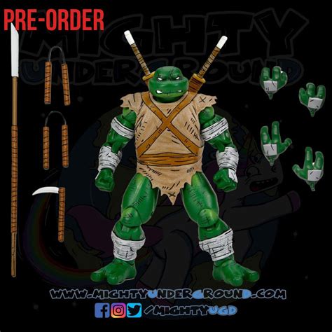 Tmnt Michelangelo The Wanderer Mirage Comics Mighty Underground